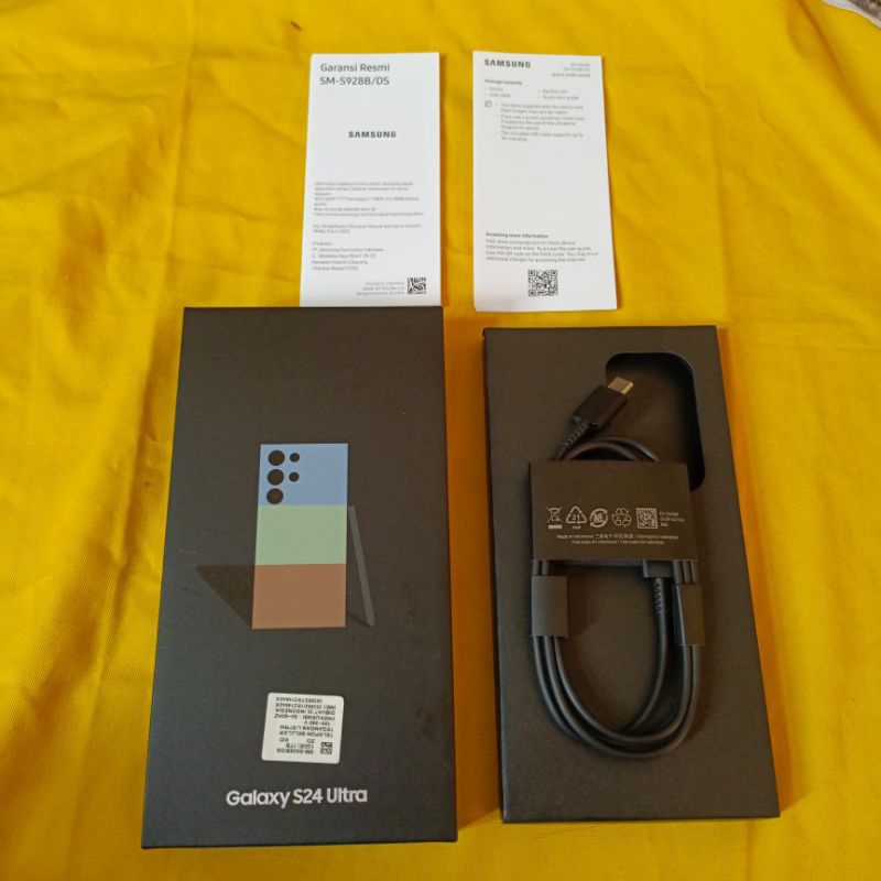Jual Dus Box Samsung Galaxy S24 Ultra Original asli copotan | Shopee ...