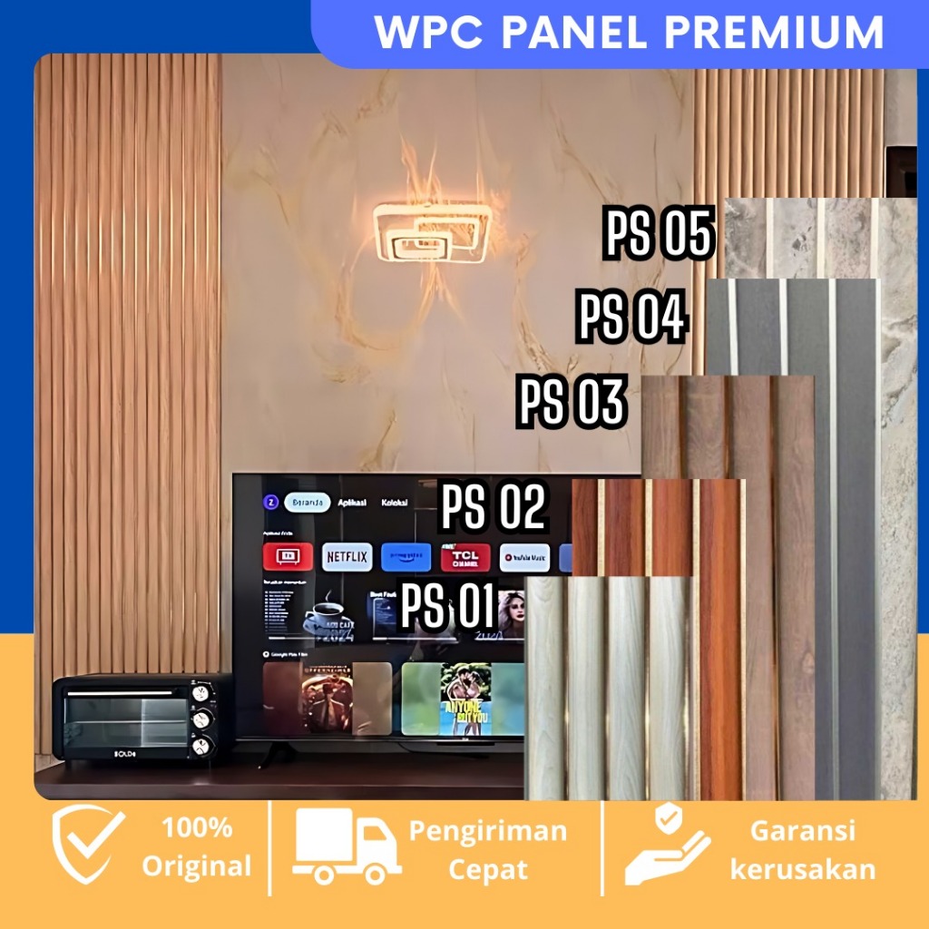 Jual WPC PANEL (PREMIUM) Panjang 3 Meter dan 1 Meter / Wpc Panel Tipe ...
