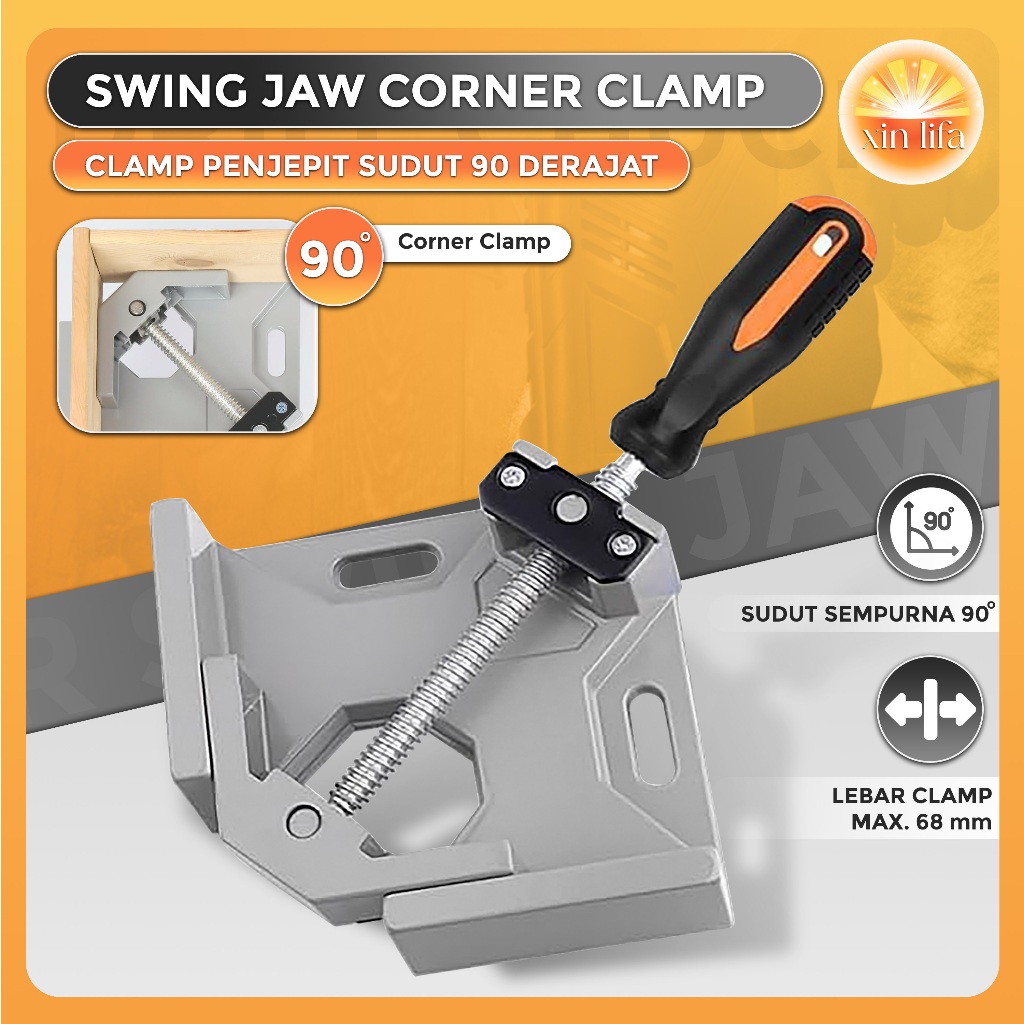 Jual Single Swing Jaw Corner Clamp // Penjepit Sudut | Shopee Indonesia