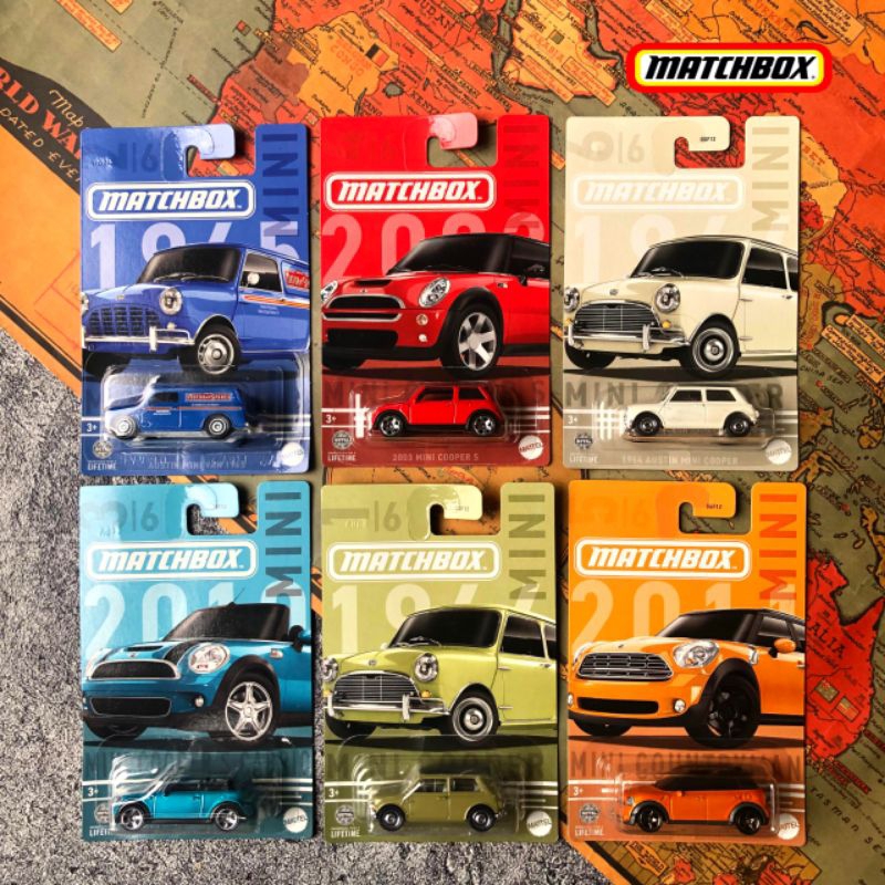Jual [ GGF12 ] Matchbox Mini Cooper Special Series - Mainan Mobil Balap ...
