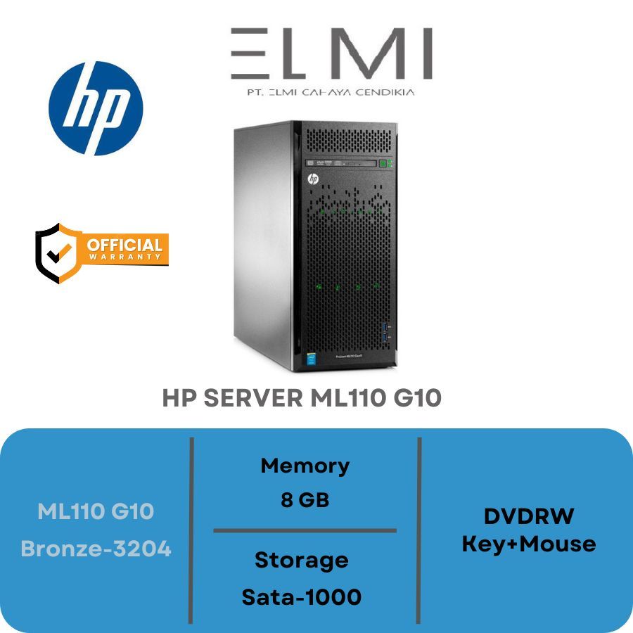 Jual HP SERVER ML110 G10 bronze-3204 8GB 1TB | Shopee Indonesia