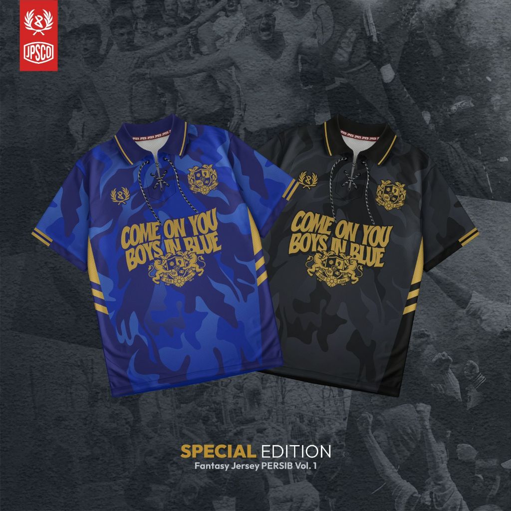 Jual JERSEY PERSIB BANDUNG HITAM BIRU JERSEY COME ON YOU BOYS IN BLUE ...