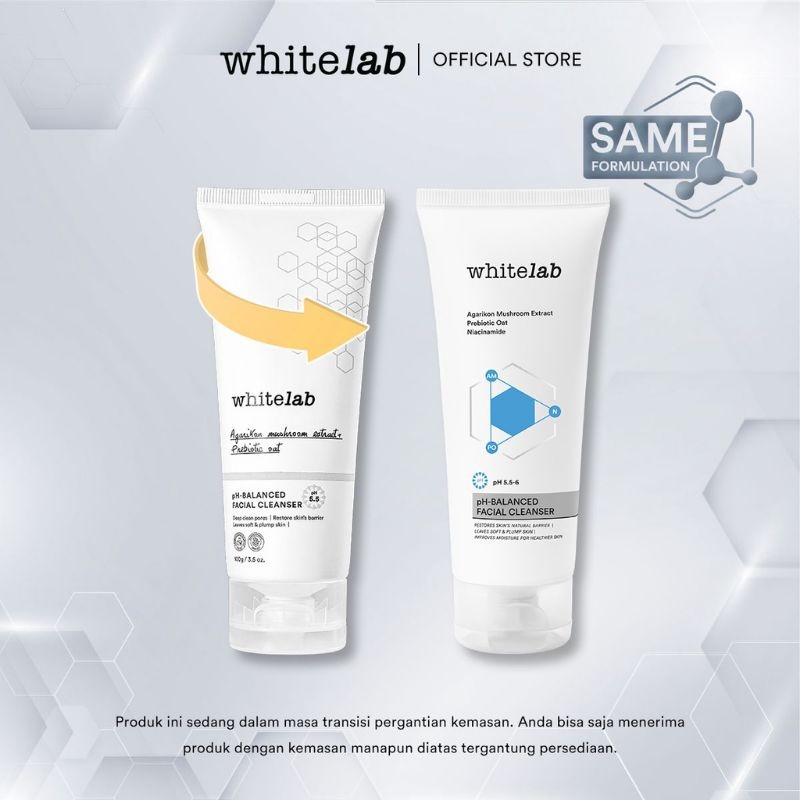 Jual Whitelab pH-Balanced Facial Cleanser - Sabun Cuci Muka pH Seimbang ...