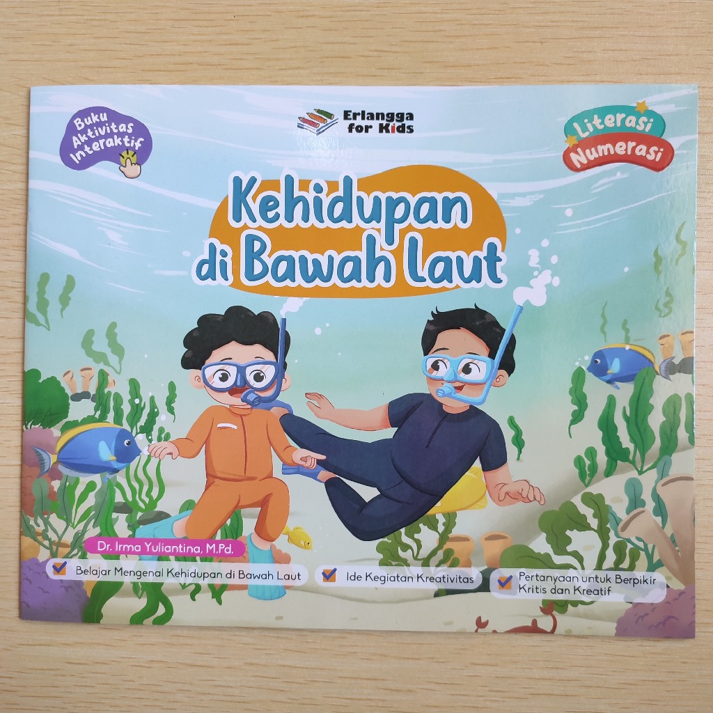 Jual BUKU CERITA ANAK BERGAMBAR LITERASI NUMERASI: KEHIDUPAN DIBAWAH LAUT | Shopee Indonesia