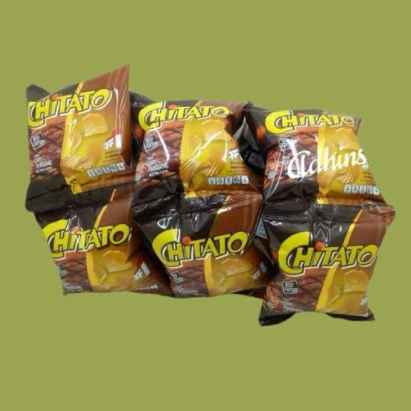 Jual CHITATO RENCENG SNACK KENTANG RASA SAPI PANGGANG 15g isi 10 pcs ...