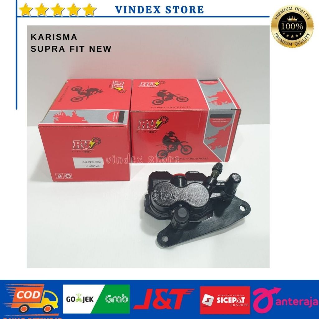 Jual KALIPER CALIPER CAKRAM DEPAN KEPALA BABI MASTER REM BAWAH ASSY KARISMA SUPRA FIT NEW ...