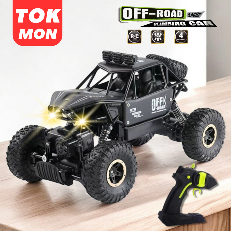 Jual Mobil RC Off-Road Spray 1:18 Alloy Climbing Car Mainan RC Rock Crawler 2WD Kuat dengan ...