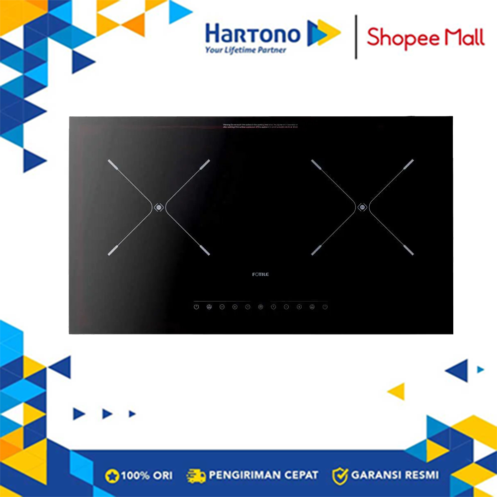 Jual Fotile Kompor Induksi Tanam 2 Tungku Induction Hob EIG72205_K ...