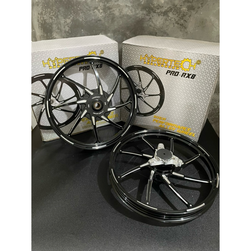 Jual VELG HYPERTECH AEROX/NVX CNC PRO RX8 160/160/17 ORIGINAL HYPERTECH ...