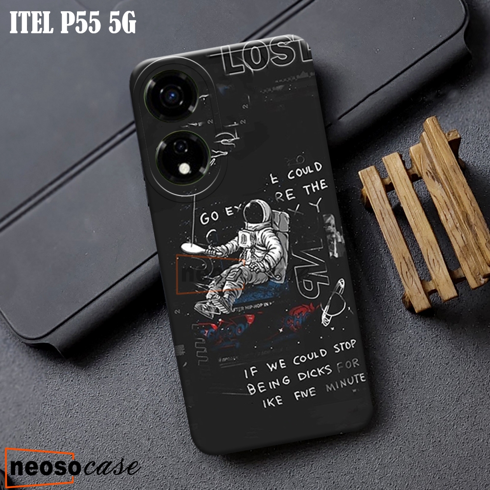 Jual Softcase Itel P55 5G Terbaru Motif ASTRNOT [MJ002] - Case keren - Case Cantik - Case Full ...