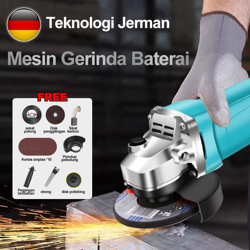 Jual MAKlTA Mesin Gerinda Tangan 5 inch Kualitas Tinggi Angle Grinder ...