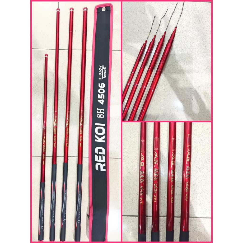 Jual Tegek Iguruai Red Koi 210/270/360/450 | Shopee Indonesia