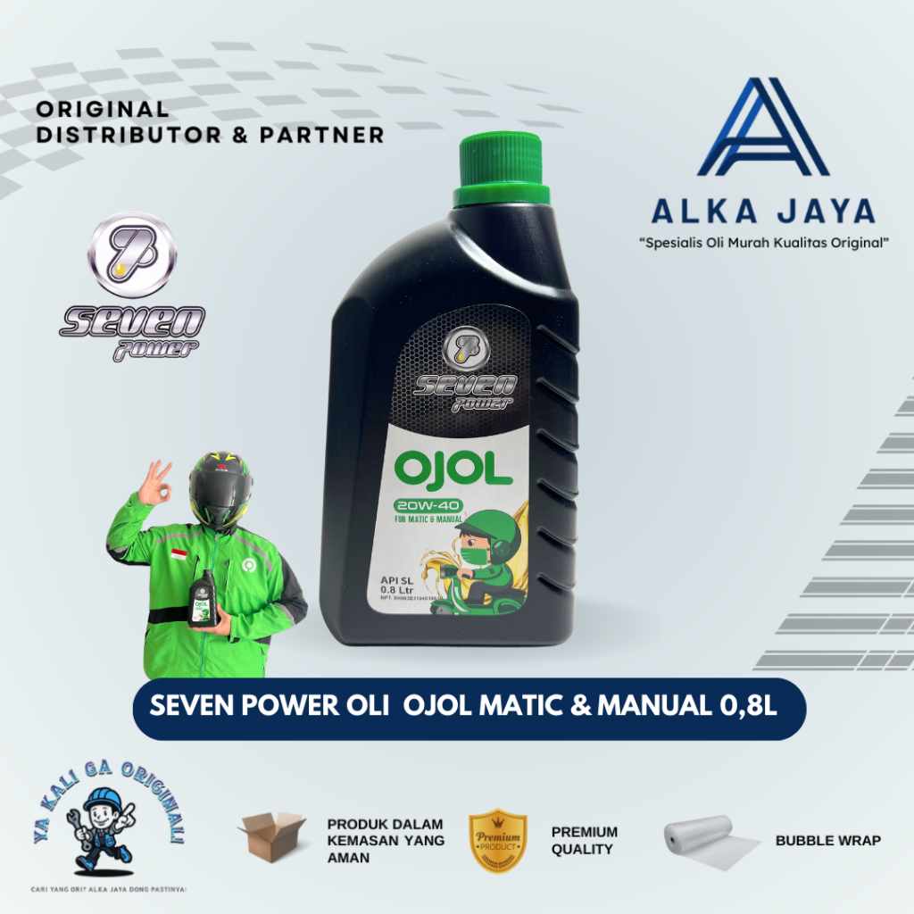 Jual SEVEN POWER OLI OJOL 4T (OLI MOTOR MATIC DAN MANUAL), MURAH ...