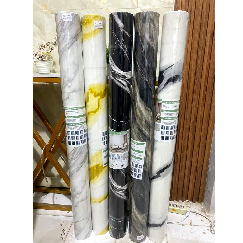 Jual Wallpaper Dinding Vinyl Marble R oll Ukuran 122x224 Meter ...