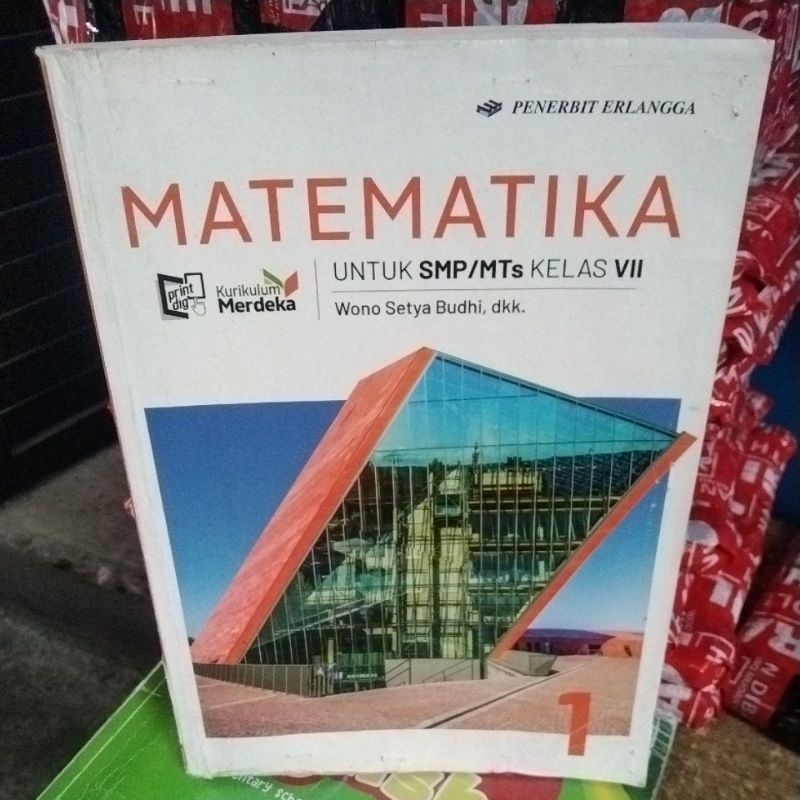 Jual BUKU MATEMATIKA KELAS VII/7/1 SMP KURIKULUM MERDEKA | Shopee Indonesia
