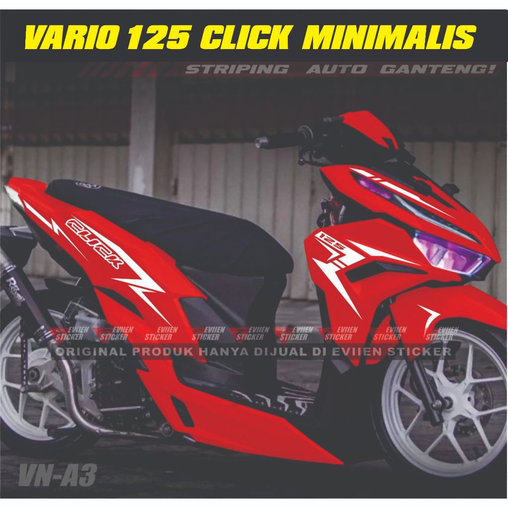 Jual STIKER STRIPING Cutting Sticker Striping Variasi Vario New 125 Gen 2 Striping Vario 2023 ...