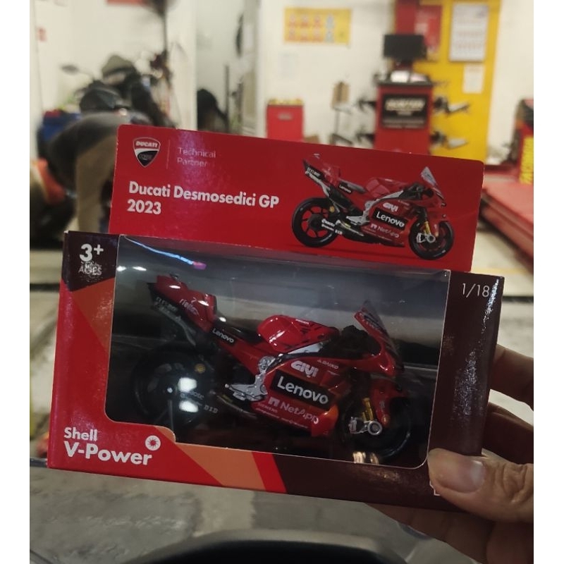 Jual Diecast dari Shell. Ducati Koleksi 2024. ORIGINAL SPBU SHELL ...
