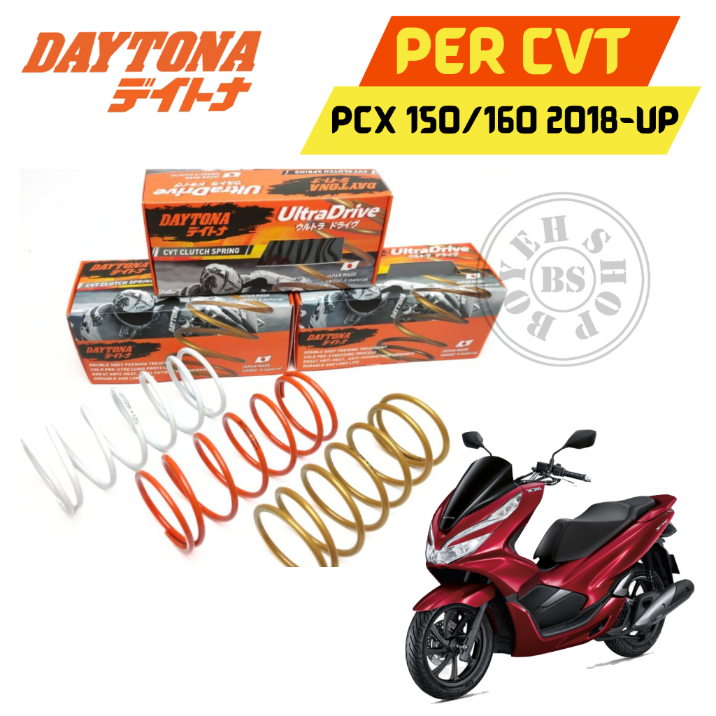 Jual PER CVT PCX 150/160 1000 RPM / 1500 RPM DAYTONA RACING ORIGINAL ...