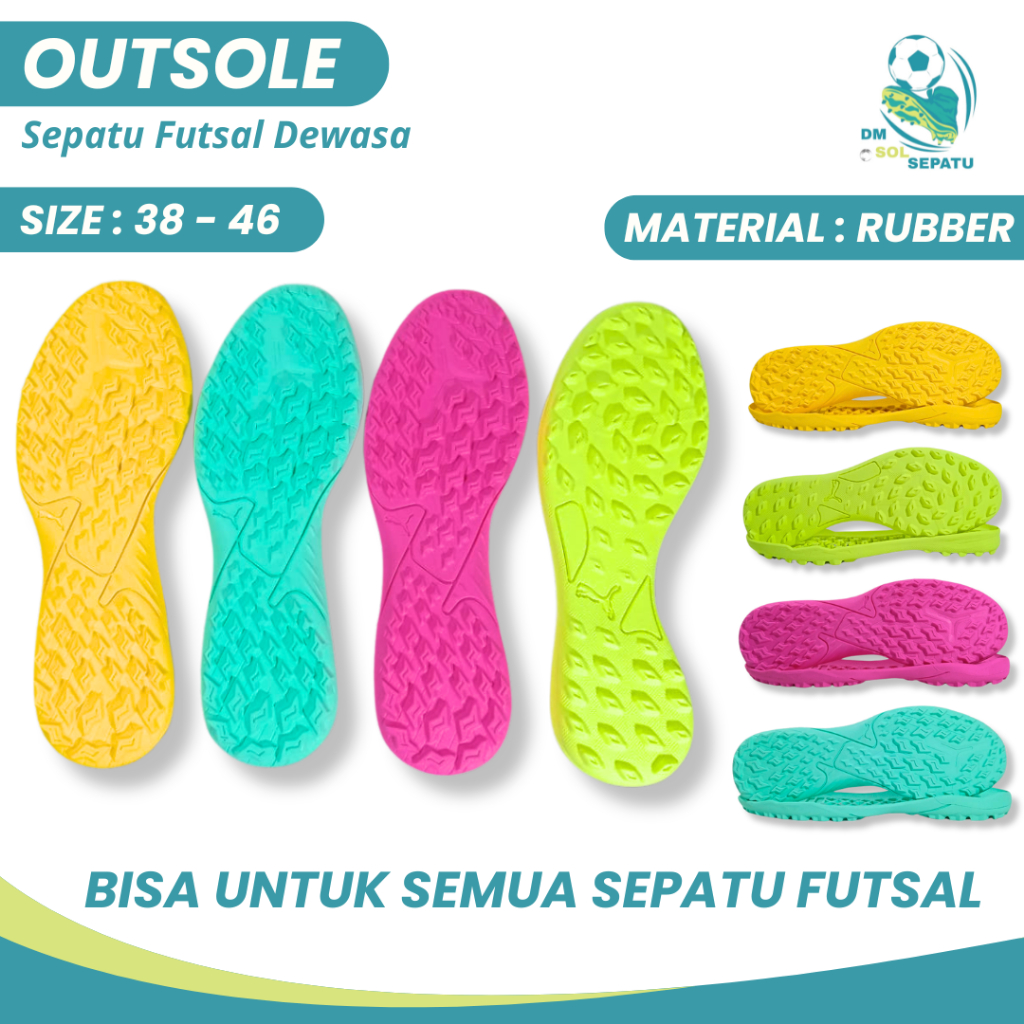 Jual Outsole Sepatu Futsal Dewasa Terbaru - Telapak Sepatu Futsal ...
