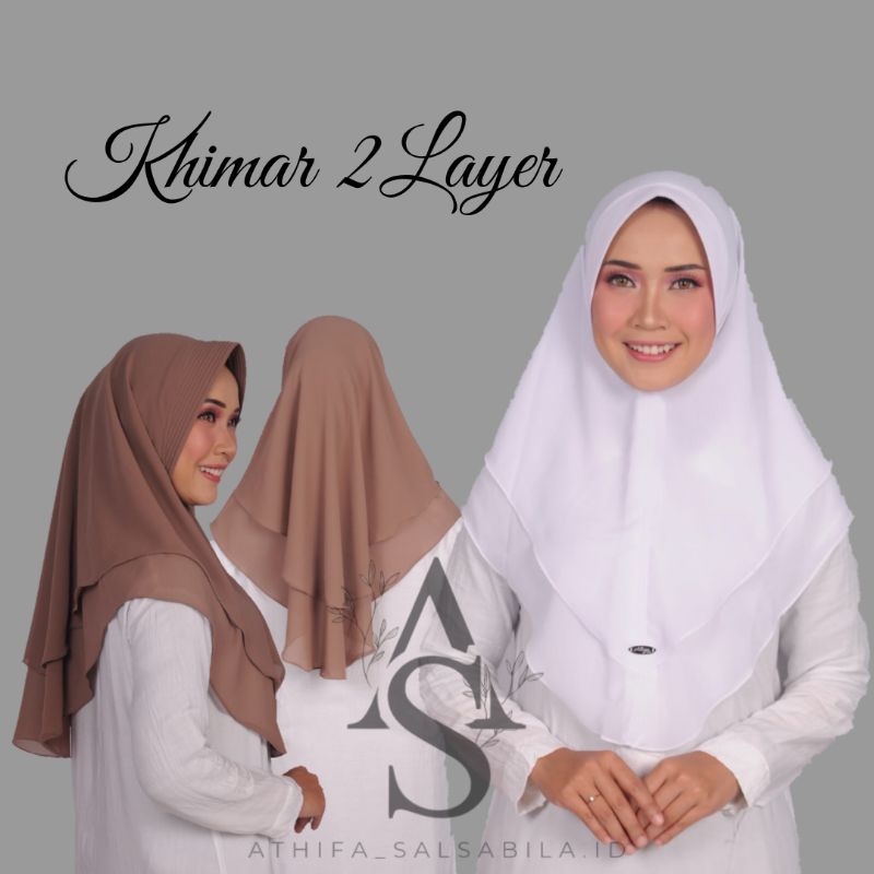 Jual Hijab Khimar Mini 2Layer Ceruty Baby Doll 70cm x 80cm / Jilbab ...