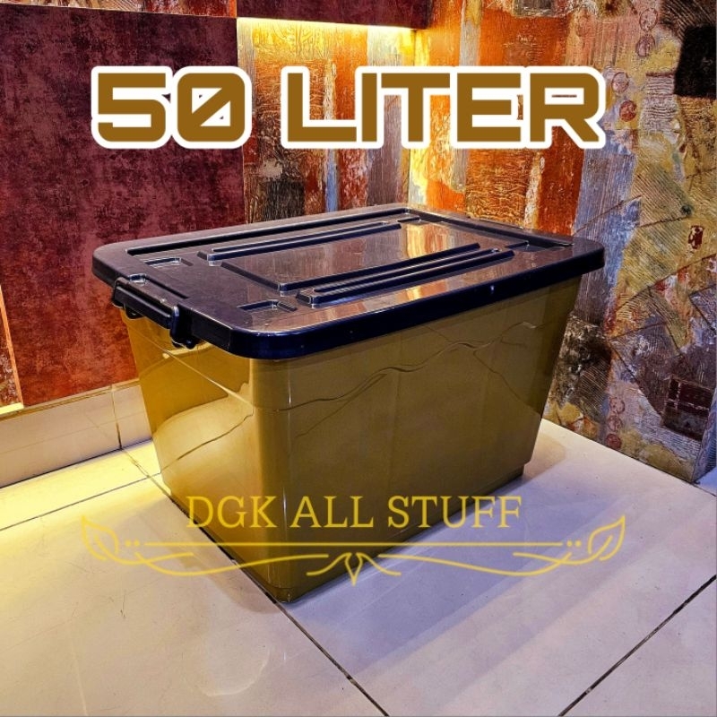 Jual Kontainer Container Box Kotak Tempat Penyimpanan Serbaguna 50 ...