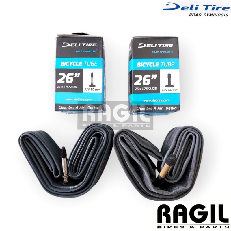 Jual BAN DALAM SEPEDA 26 x 1.75/2.125 DELI TIRE FV AV 60MM 60 MM SWALLOW MTB FEDERAL 6CM 6 CM ...