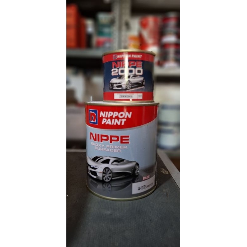 Jual EPOXY NIPPE 2000 PRIMER SURFACER NIPPON PAINT 1KG SET GREY ATAU ...
