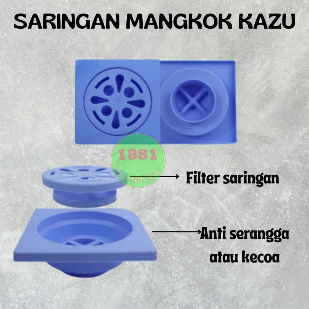 Jual SARINGAN GOT MANGKOK PVC KAZU / SARGOT GOT PVC TEBAL / FLOOR ...