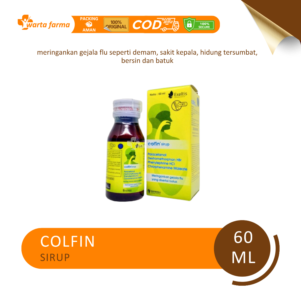 Jual Colfin Syrup | Shopee Indonesia
