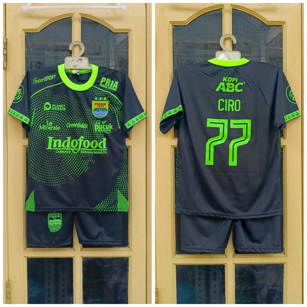 Jual baju bola persib bandung anak/setelan baju jersey persib bandung ...