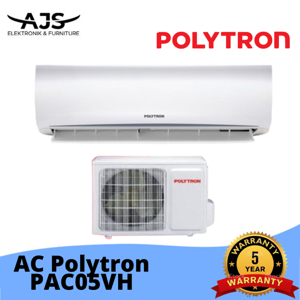 Jual AC POLYTRON 1/2 PK NEW 2021 R32 NEUVA DELUXE2 PAC-05VH | Shopee ...