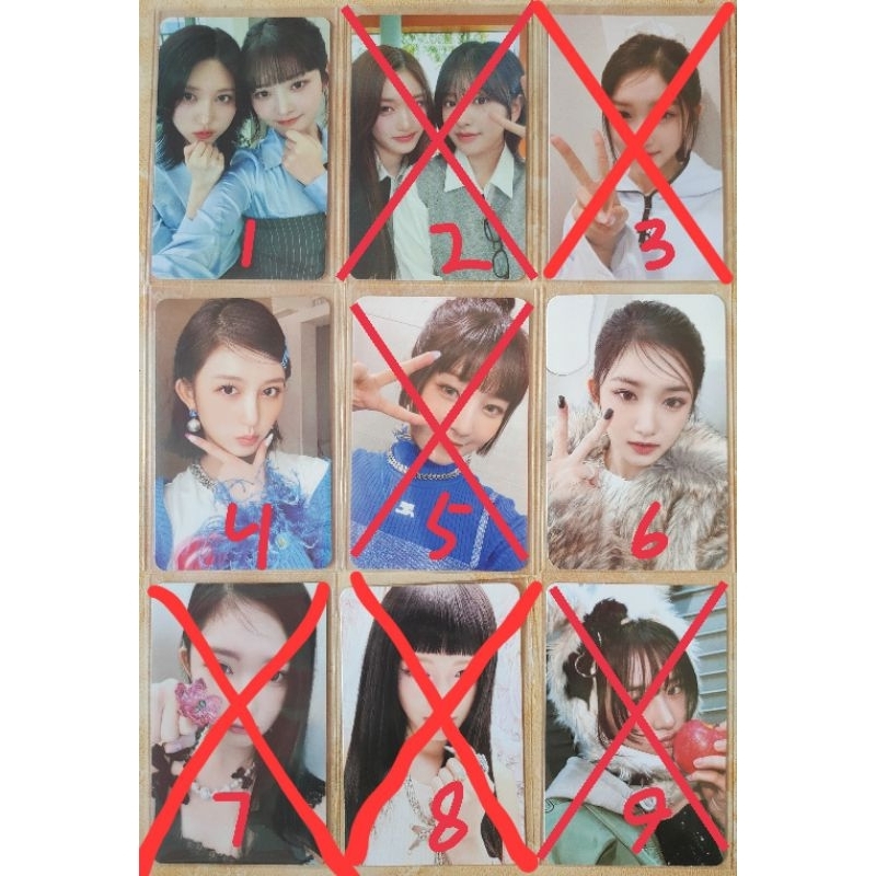 Jual Photocard Ive yujin leeseo rei gaeul Magazine 2nd fanmeeting trading card puma ktown love ...