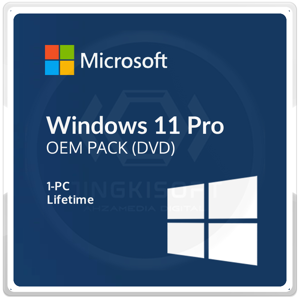 Jual Windows 11 Pro 64 Bit, OEM DVD Pack (1-PC Lifetime) | Shopee Indonesia