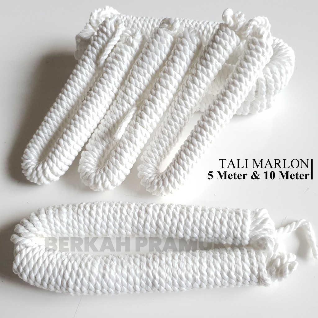 Jual TALI PRAMUKA 5 METER TALI MARLON 10 M TEMALI PANDU TANDU | Shopee ...