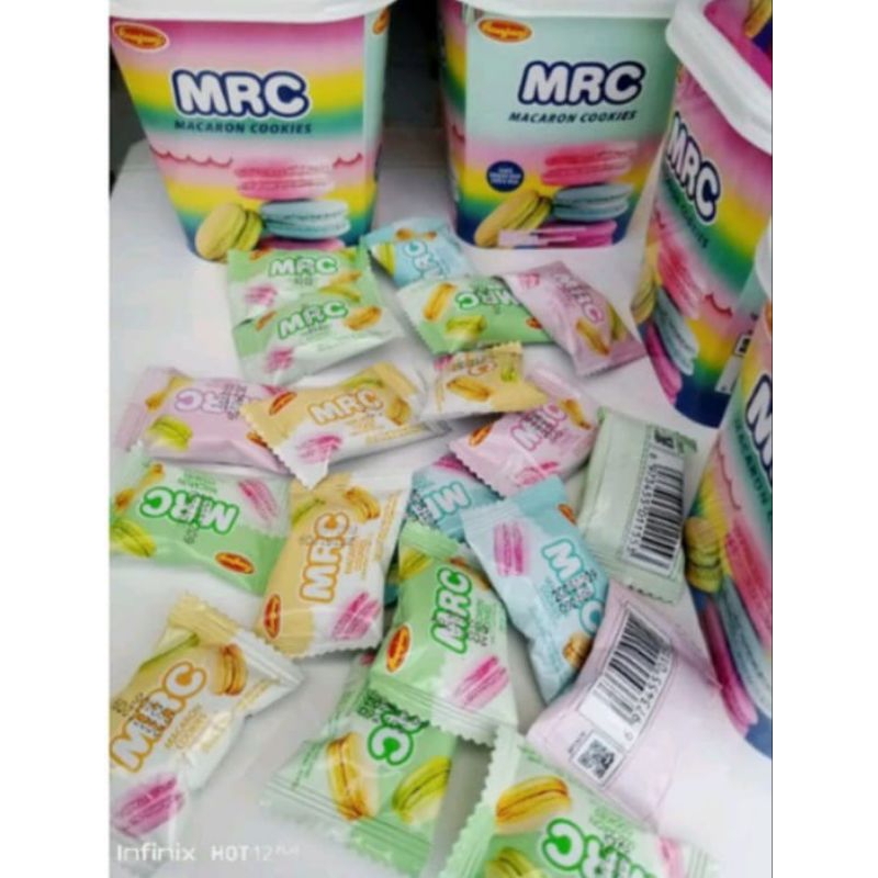 Jual MRC MACARON COOKIES RANJANI 1 TOPLES ISI 20 BUNGKUS | Shopee Indonesia
