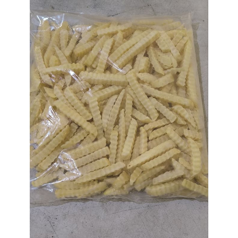 Jual gogofries Crinkle Cut French Fries 2 kg | Shopee Indonesia
