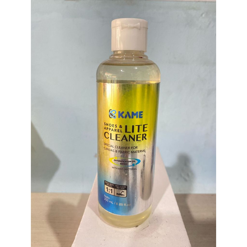Jual KAME NATURAL SHOES & APPAREL LITE CLEANER 250ML | Shopee Indonesia