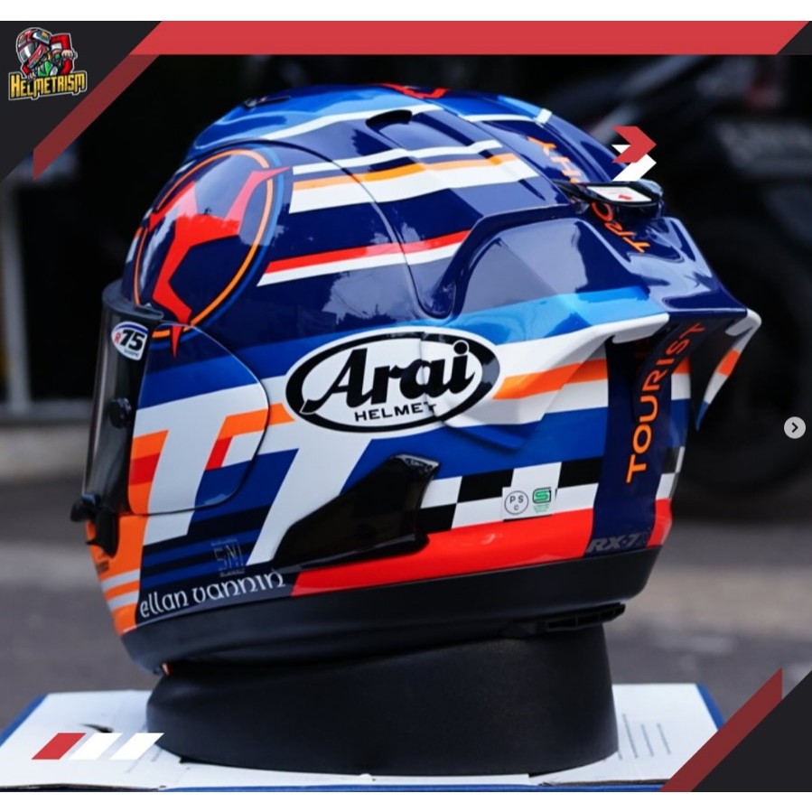 Jual Ready Spoiler Custom Paint Arai Rx7x | Shopee Indonesia