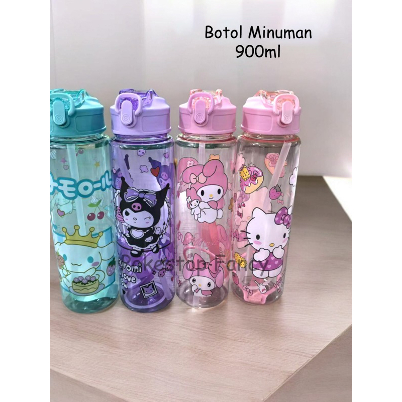 Jual [PSS] BOTOL MINUMAN KARAKTER SANRI0 LABUBU CAPYBARA | TERMOS ...