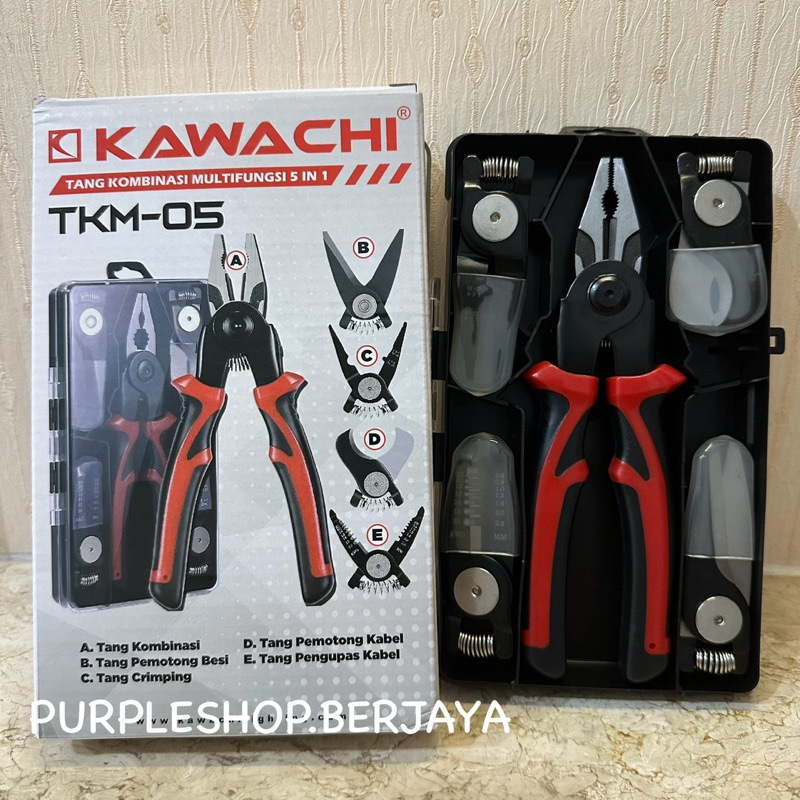 Jual Tang Multifungsi 5 in 1 Tang kombinasi/Tang Kawat/Tang Jepit/Tang ...