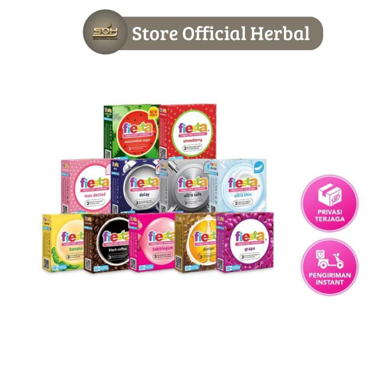 Jual Kondom Fiesta Dengan Berbagai Rasa | Shopee Indonesia