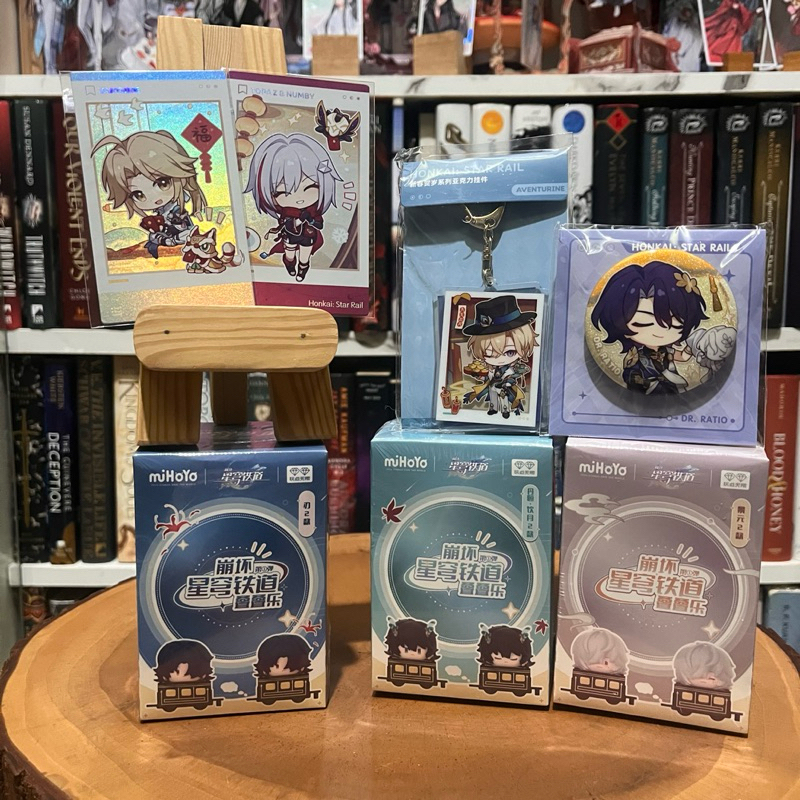Jual OFFICIAL Honkai Star Rail HSR Q Head Mini Figure Keychain Badges ...