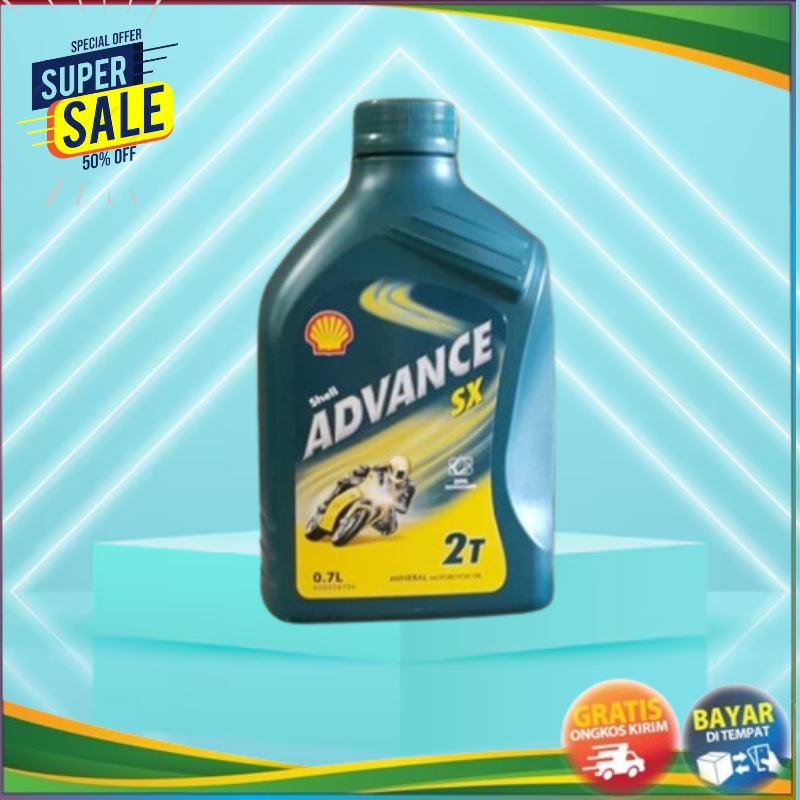 Jual Oli Samping Campur Advance Shell 2T | Shopee Indonesia
