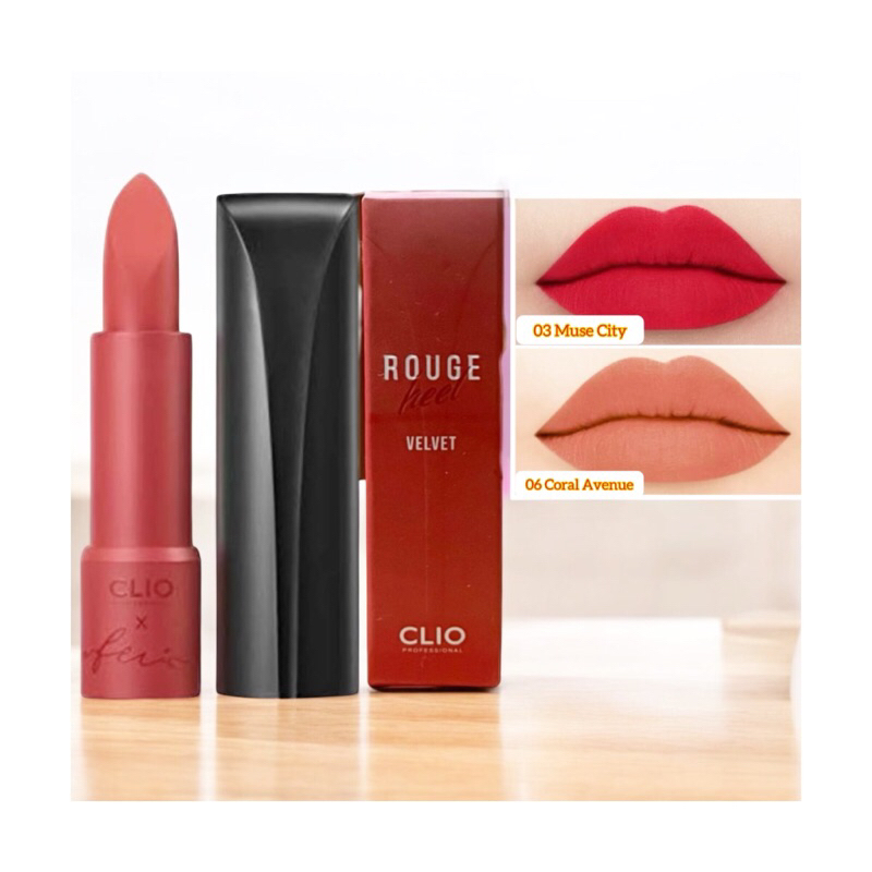 Jual Clio Rouge Heel Velvet Lipstick - Produk Full Size With Box ...