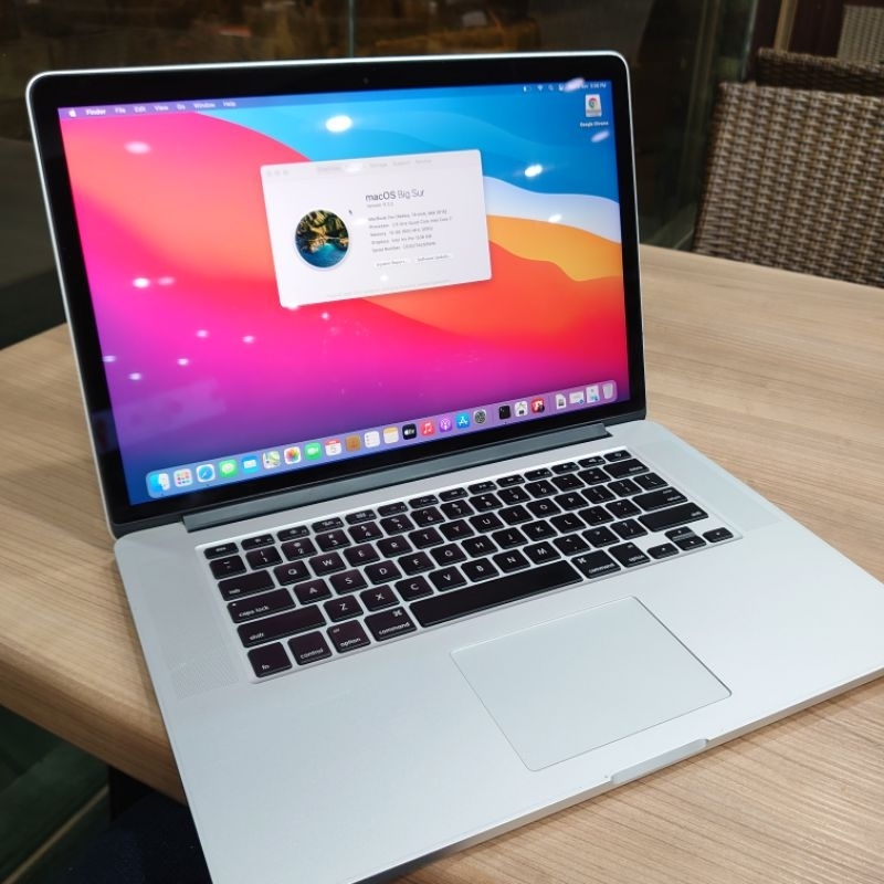 Jual Macbook Pro 2015 15 inch Dual Vga CTO i7 Ram 16gb Ssd 256gb Second ...