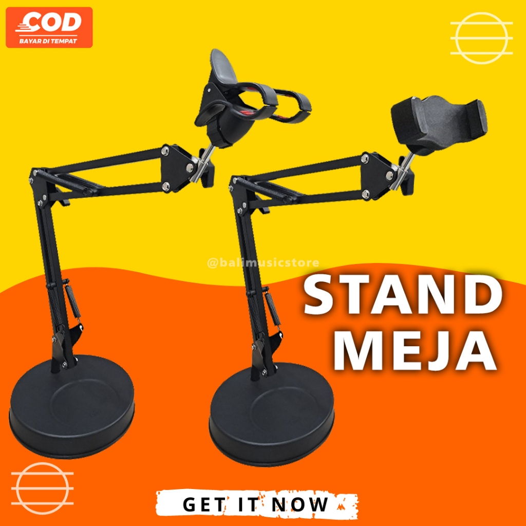 Jual BMS - Stand Holder Hp Meja Broadcast Streaming Youtube Tiktok ...