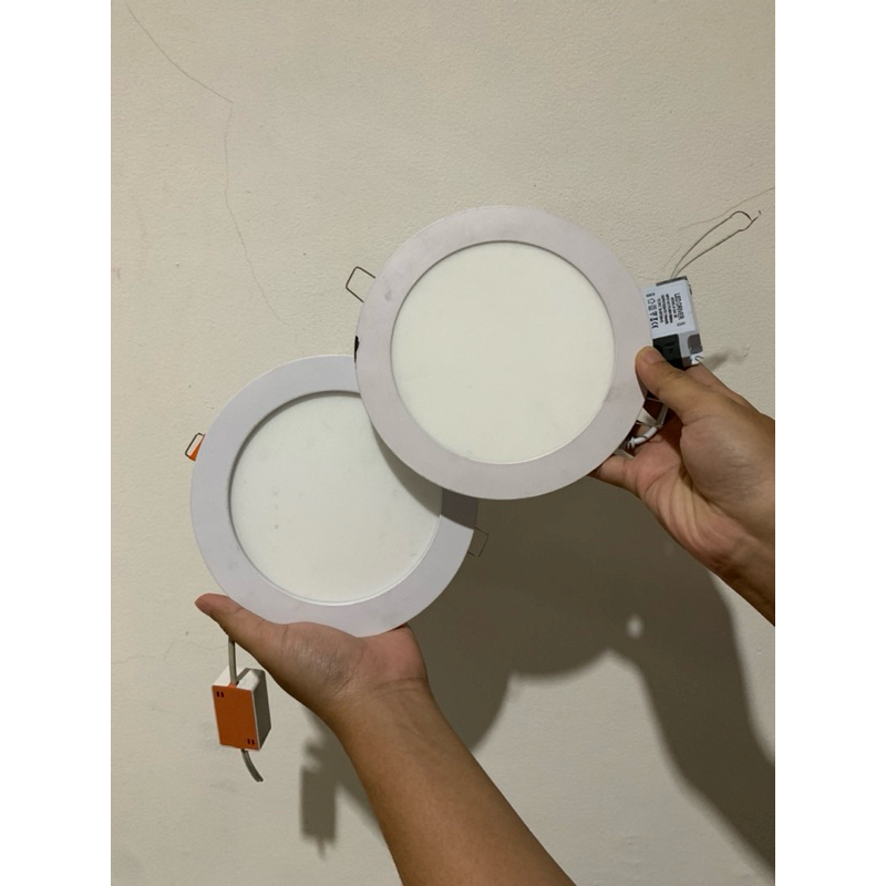 Jual LAMPU LED PANEL ALL IN 10pcs ( SECOND ) | Shopee Indonesia