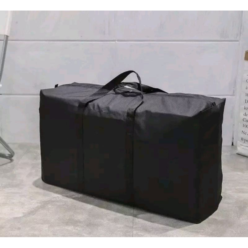 Jual Tas trevel besar jumbo tas pakaian jumbo hitam dan hijau army ...