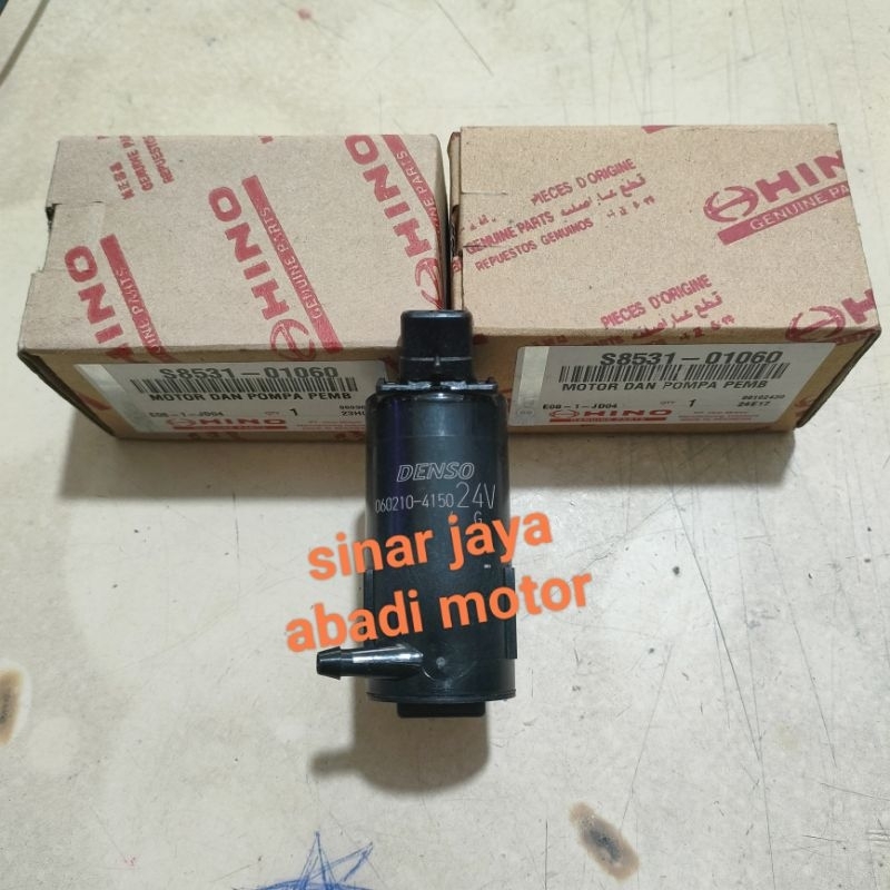 Jual MOTOR JAR PUMP ATAU POMPA PEMB S8531-01060 DENSO 24 VOLT 060210 ...