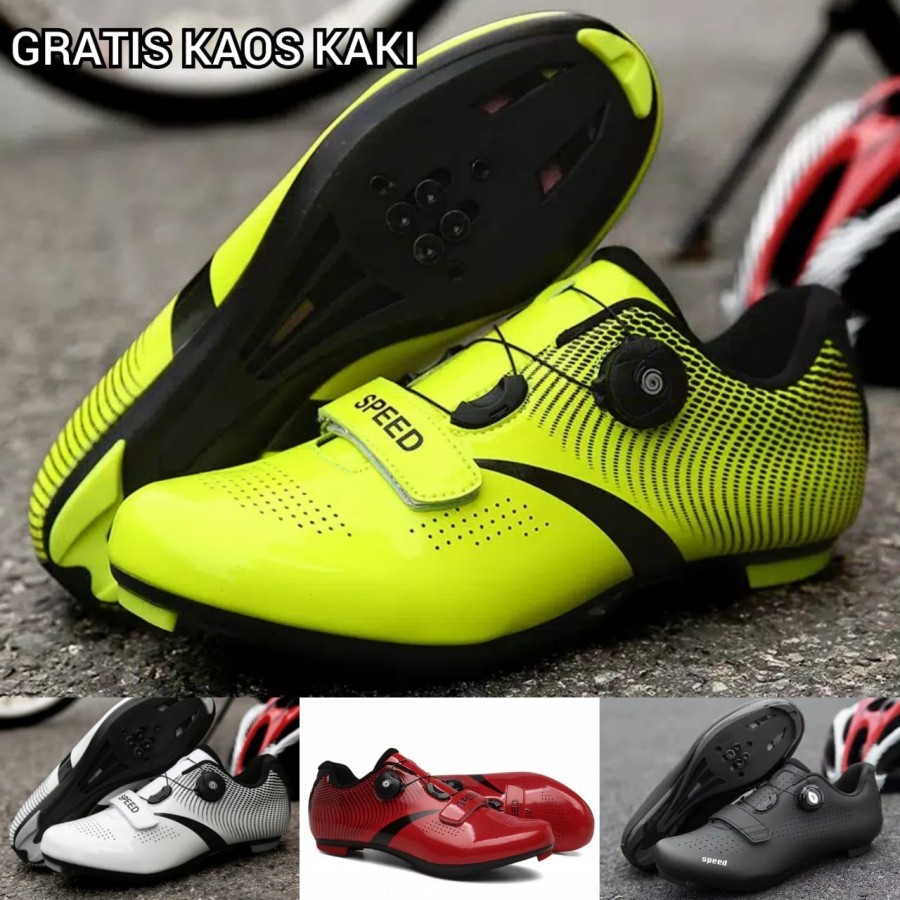 Jual SPEED Sepatu Cleat sepeda Roadbike Road Bike model LOOK SPD ...